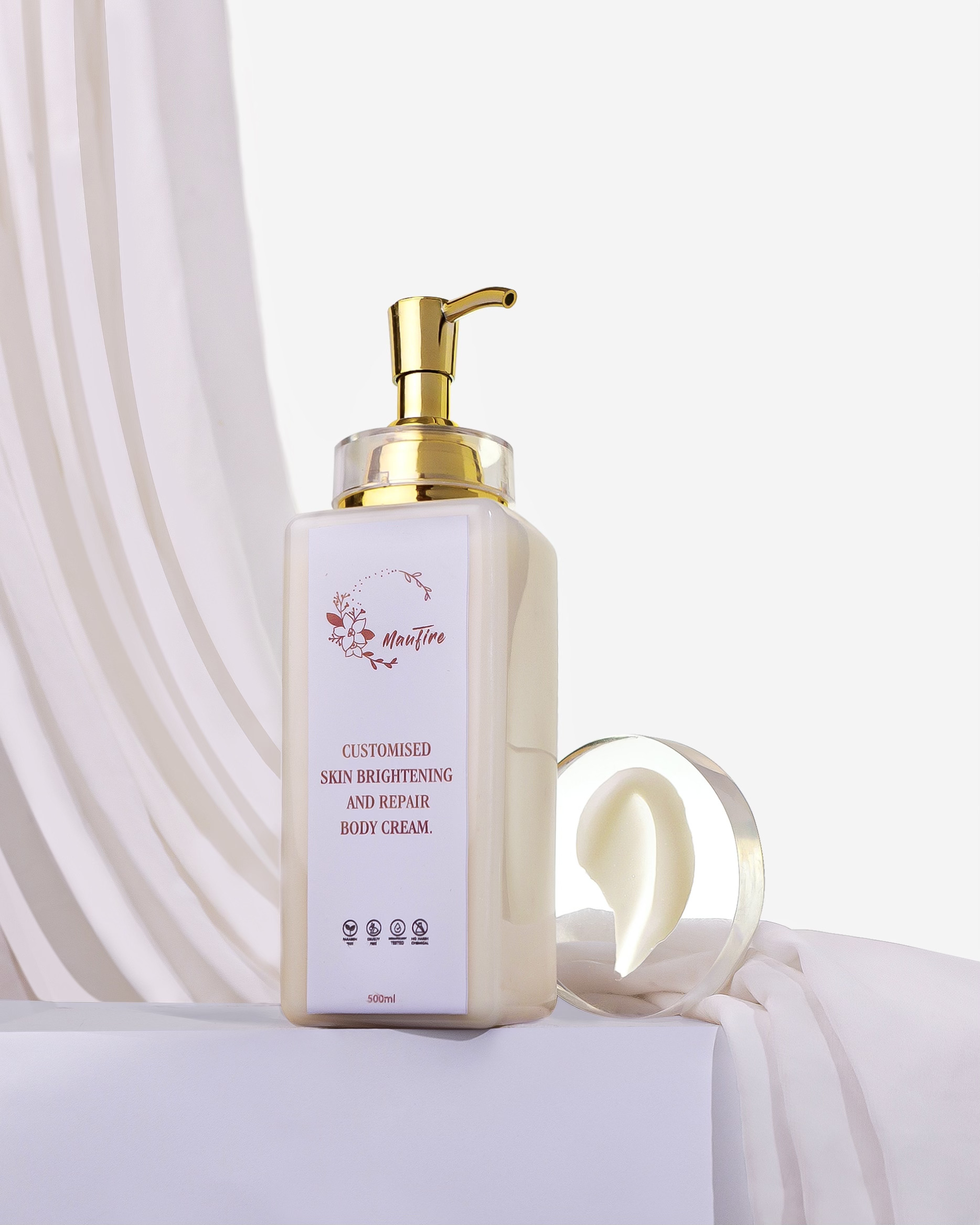 Customised Skin Brightening & Repair Body Cream – Maufire